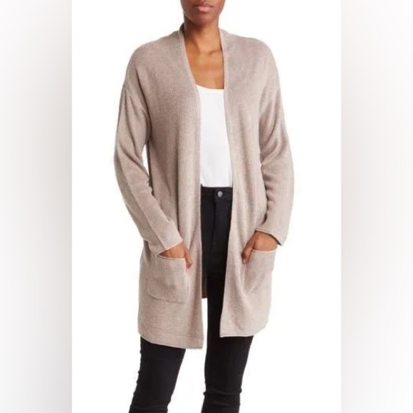 Tahari | Sweaters | Tahari Pure Luxe 0 Cashmere Open Front Cardigan Xs ...